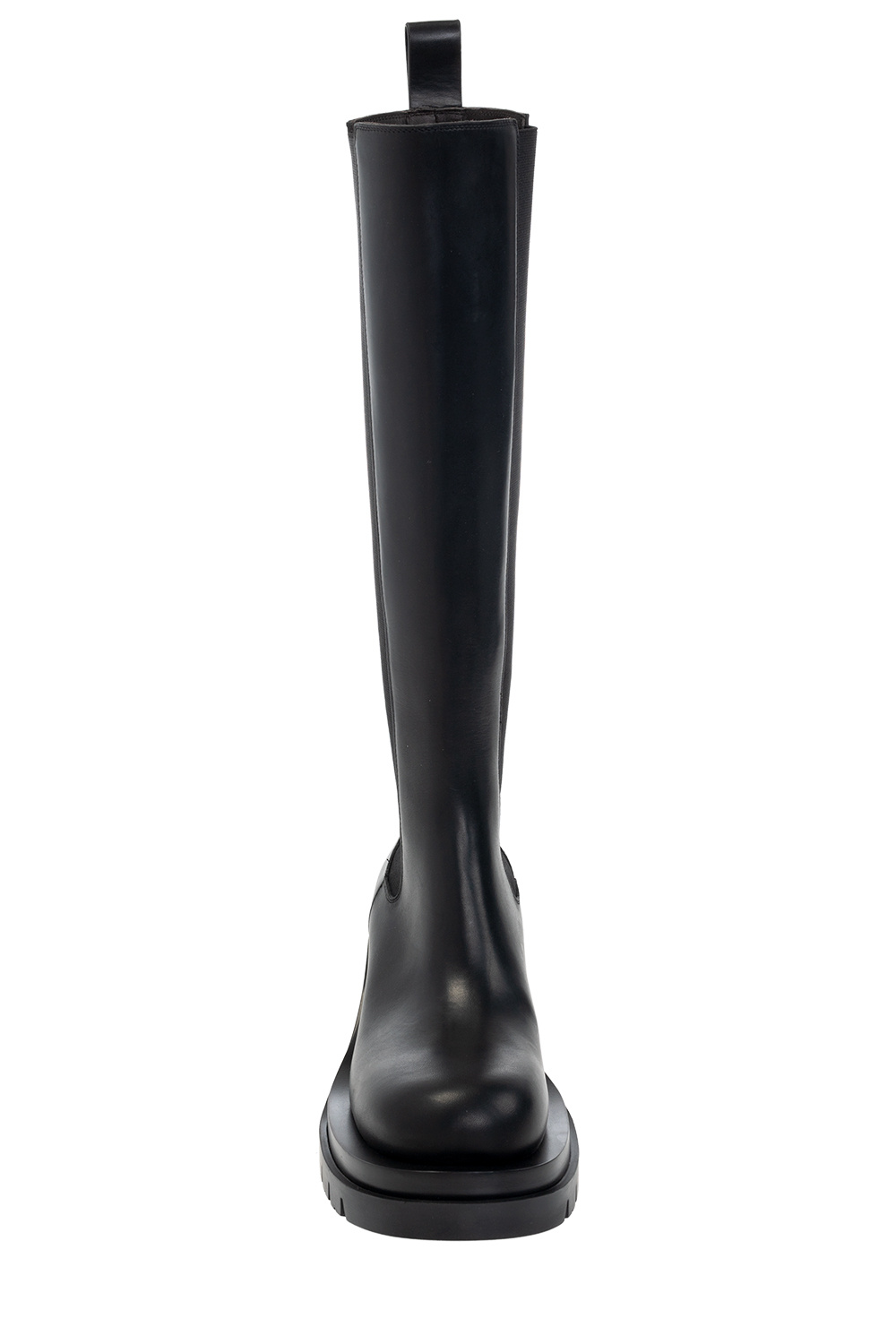 Lug' heeled knee - bottega veneta black knitted skirt - high Lug' heeled knee - bottega veneta black knitted skirt - high